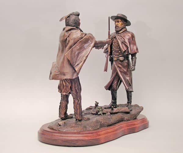 Home | western bronze sculptures by bronze sculptor Don Beck